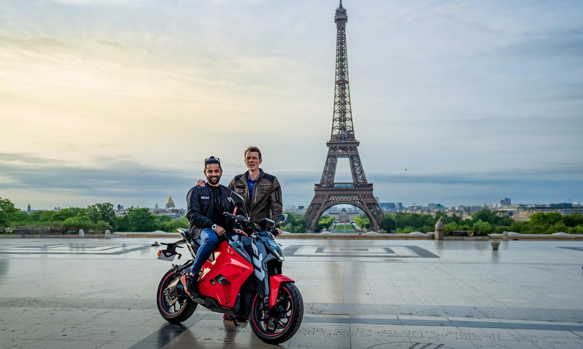 Ultraviolette makes history at the Eiffel Tower, Paris: Launches its ...