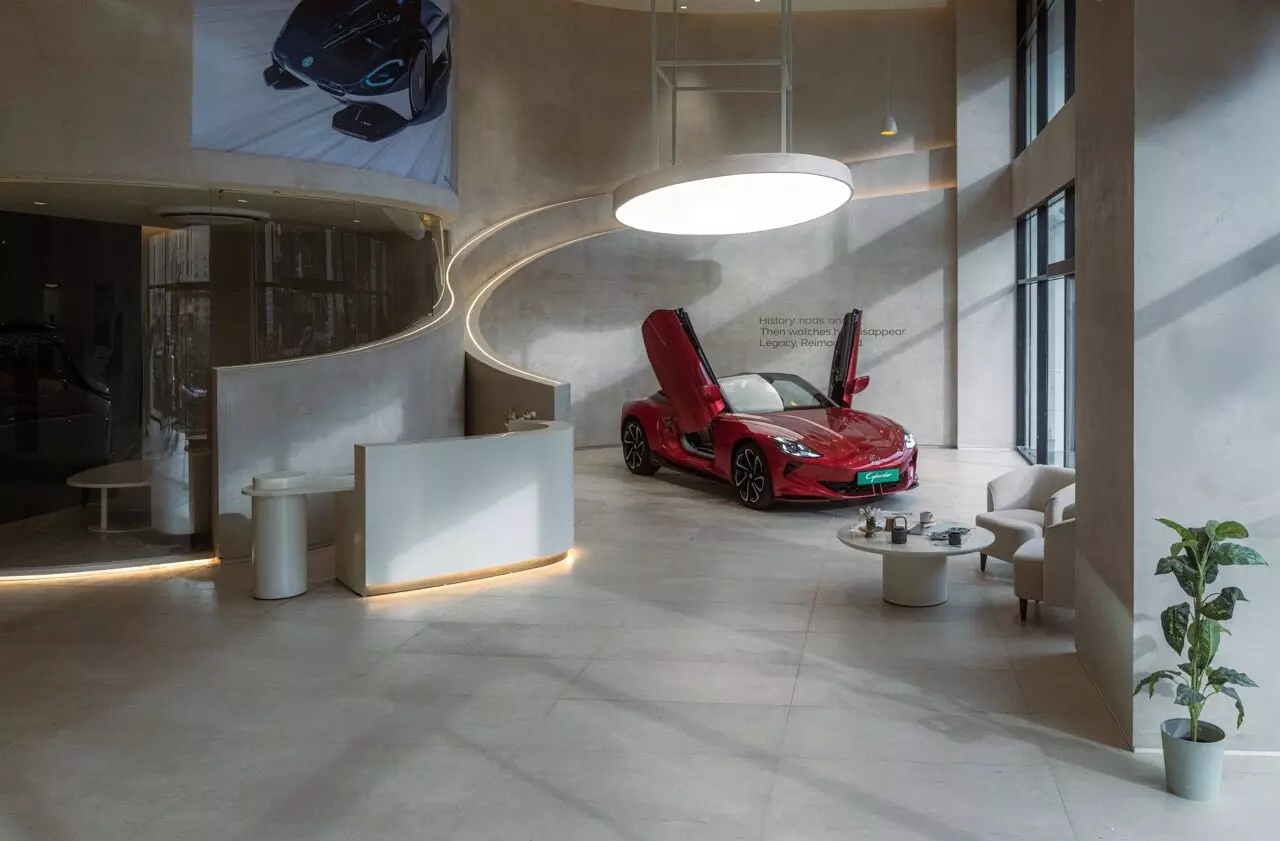 First MG Select experience centre inaugurated in India