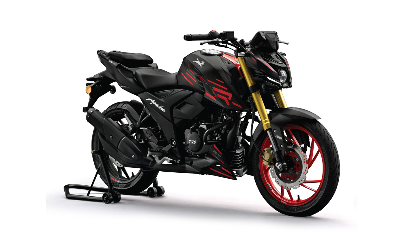 TVS Motor Company celebrates 20 years of Apache with new Apache RTR 4V ...