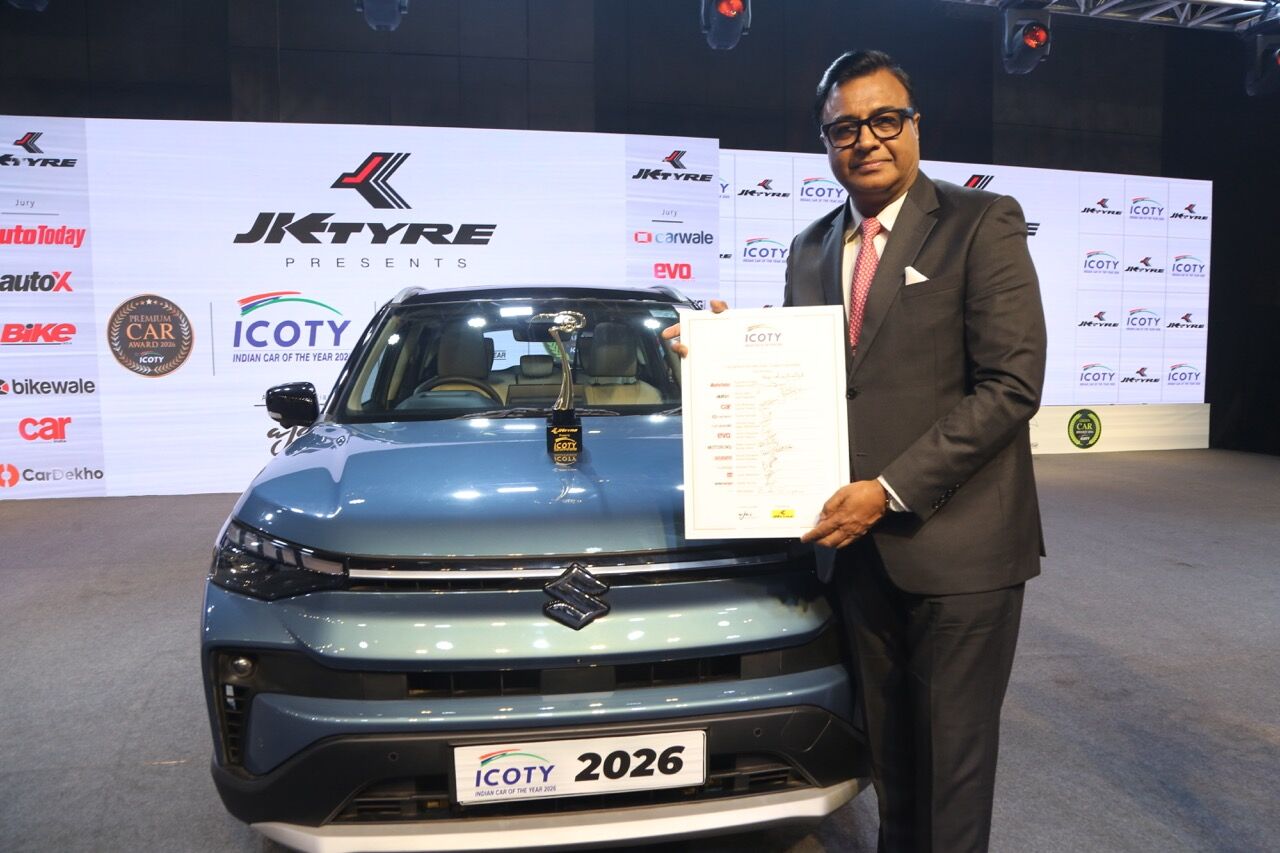 Maruti Suzuki Victoris wins 2026 Indian Car of The Year award